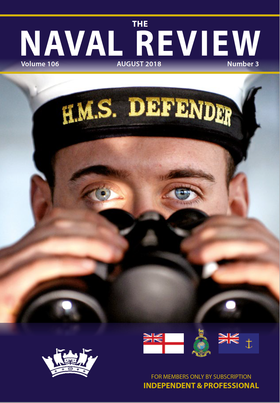 Volume CVI (2018), Issue 3 - The Naval Review