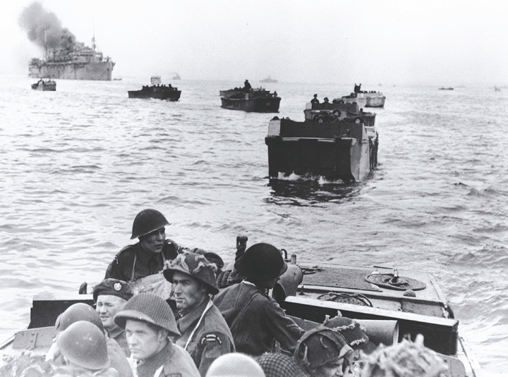 Why did the Anglo-Canadian landings on the Normandy coast on 6 June ...